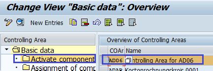 How To Activate Components Control Indicators In SAP CO