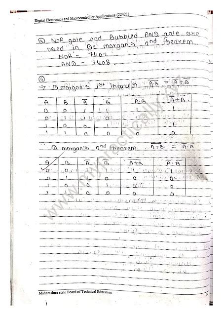 22421 Digital Electronics And Microcontroller Applications Dem Lab
