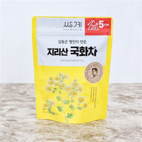 쌍계 김동곤 명인이 만든 지리산 국화차 메가마트몰