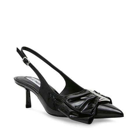 Kaci Black Patent Zapatos Con Moño Steve Madden Mexico