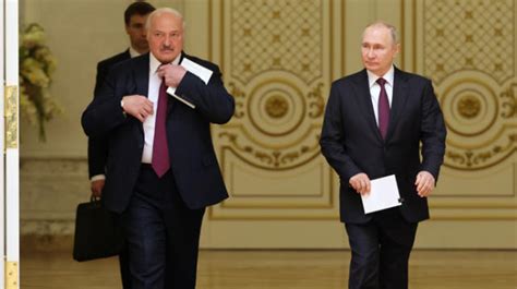 Lukashenko To Visit Putin On Friday To Talk About War Kremlin Confirms
