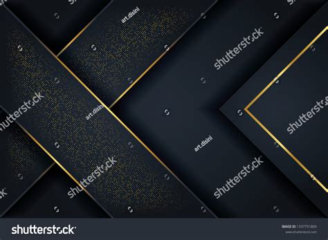 Black And Gold Graphic Design