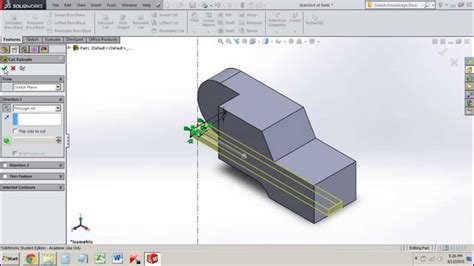 Solidworks 2014 Vibrator Arm Tutorial YouTube