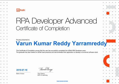 Varun Kumar Reddy Y On Linkedin Rpa Uipath Automation Uipath Infomericaemployee