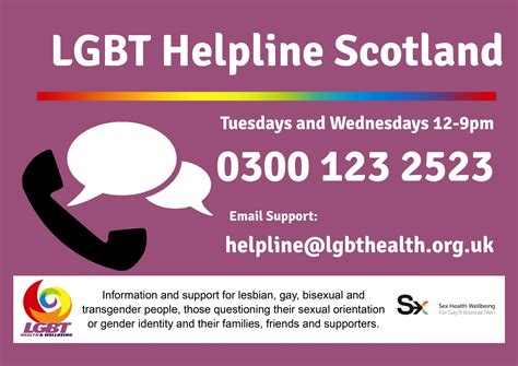 Lgbt Helpline Scotland Launches New Online Chat Box Service