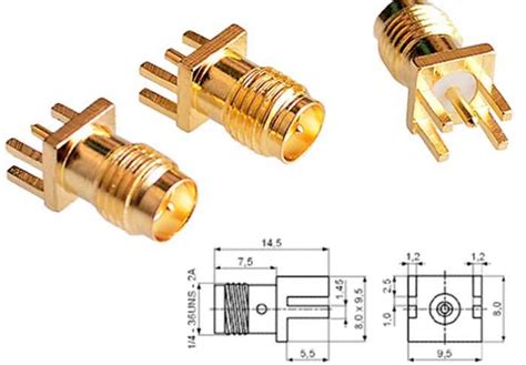 Sma Female Connector Datasheet Specifications And Features