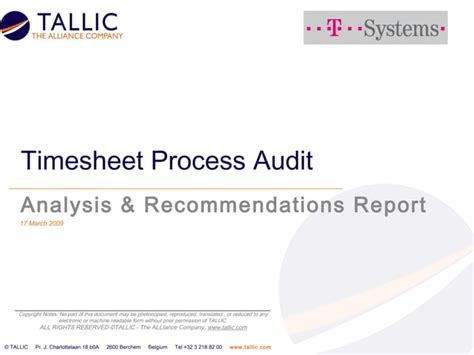 Timesheet Process Audit Presentation V2 0 Pps