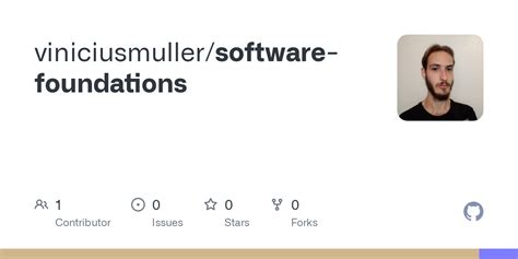 Github Viniciusmullersoftware Foundations