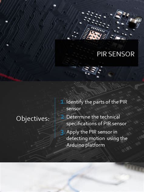 Passive Infrared Sensor Grade10 Robotics Pdf Infrared