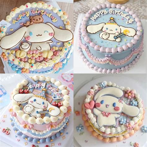 Cinnamoroll Birthday Cake Topper Printable Printable Free Templates