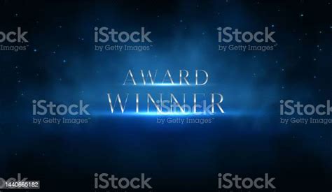 3d 현실적인 벡터 배경입니다 수상자 배너 지명식 Nomination에 대한 스톡 벡터 아트 및 기타 이미지