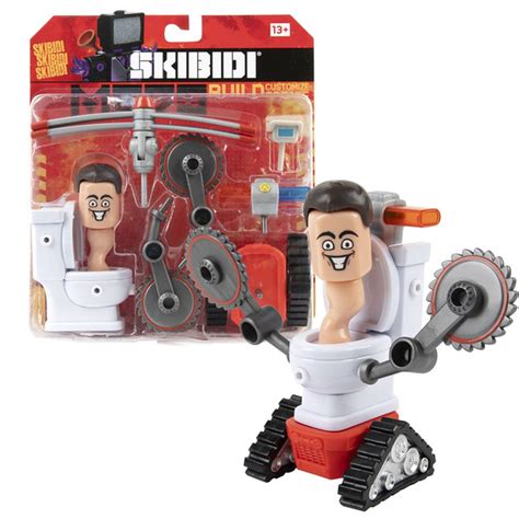 Bonkers Toys Skibidi Toilet Modifiers Deluxe Figure 1 Each Delivery