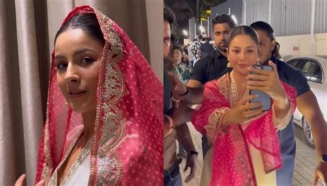 Shehnaaz Gill Trolled For Grabbing Fans Phone And Clicking Selfies
