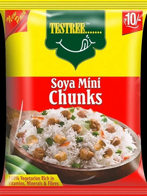 Testree Soya Mini Chunks Packaging Size 100 G At ₹ 10 Pack In Kanpur Id 2853670064491