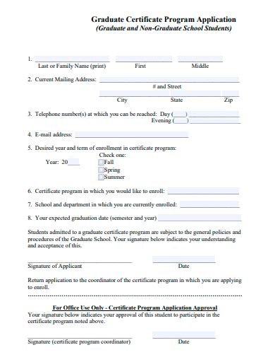 Free 50 Program Application Samples In Pdf Ms Word