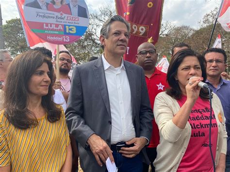 Em Rio Claro Haddad pede movimento vira voto na eleição presidencial boa conversa traz um