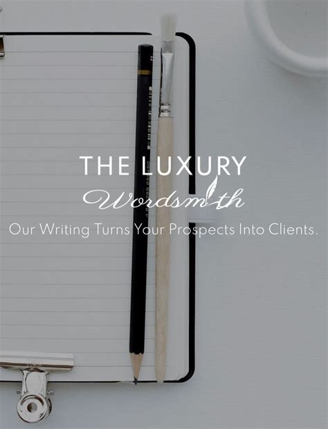 The Luxury Wordsmith On Linkedin Copywriting Content Project Brand