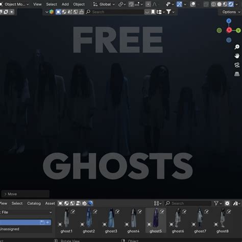 Blender Ghosts
