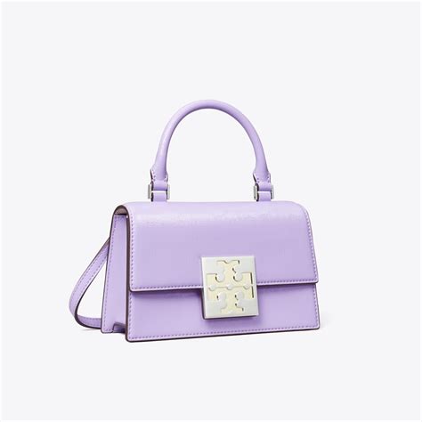 Bon Bon Mini Tasche Mit Tragegriff Oben Und Strukturiertem Lackfinish