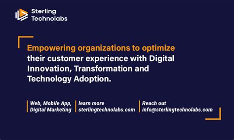 Software Development Company Sterling Technolabs