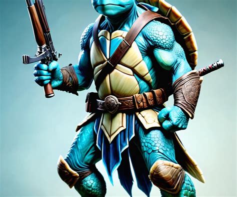 Artstation 410 Turtle Warriors 4k Resolution Stylized Vol 111