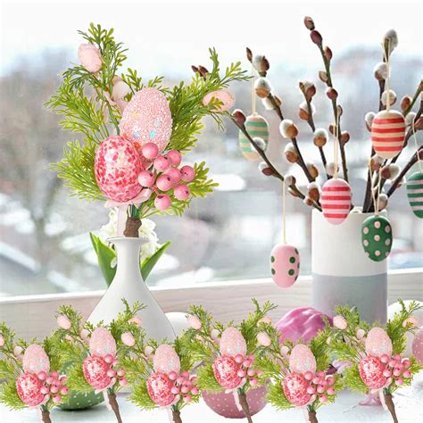 Fasiaou Eggs Easter Basket Stuffers Easter Decorations Easter Eggs Plug