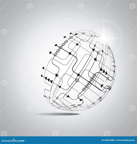 Abstract Vector Background Futuristic Technology Style Elegant Background For Business Tech