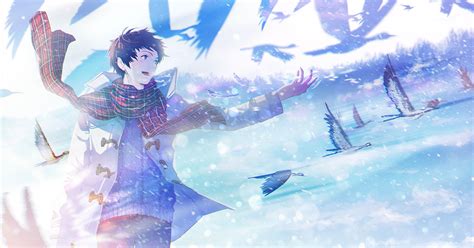 鳥と男の子を描いたイラスト特集 自由な空へ飛び出したい pixivision