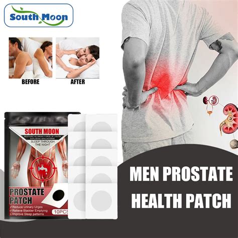 South Moon 10pcs Prostate Health Patch Prostatitis Navel Belly Sticker