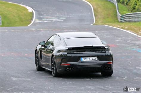 Porsche Panamera Ring 3 画像｜ポルシェ「パナメーラ」は生き続ける！ 次期型がニュルブルクリンクで最終調整