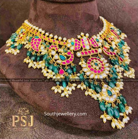 Kundan Guttapusalu Necklace Indian Jewellery Designs