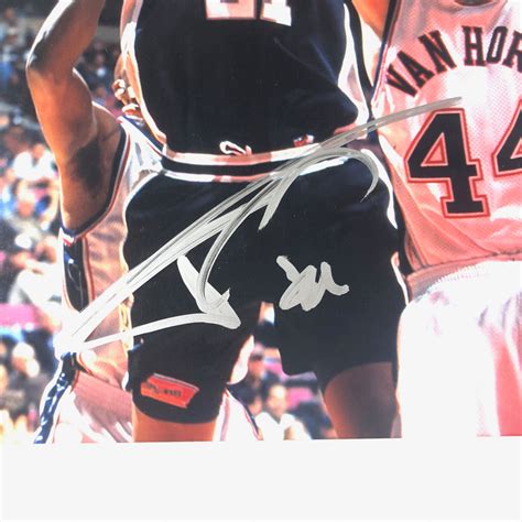 Tim Duncan Signed 11x14 Photo Psa Dna San Antonio Spurs Autographed