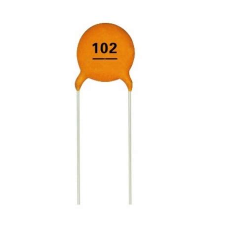 0001uf 102 Ceramic Capacitor 5 Pieces Pack Buy Online At Best