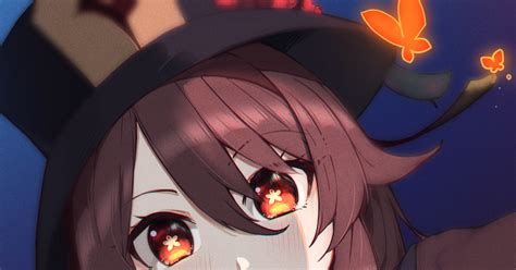 原神 往生堂堂主と目が合う Atomアトムのイラスト Pixiv