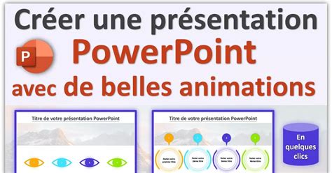 Creer Une Presentation Powerpoint Avec De Belles Animations