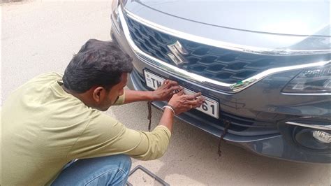 How To Install Car Number Plate Frame Installation Hight Security