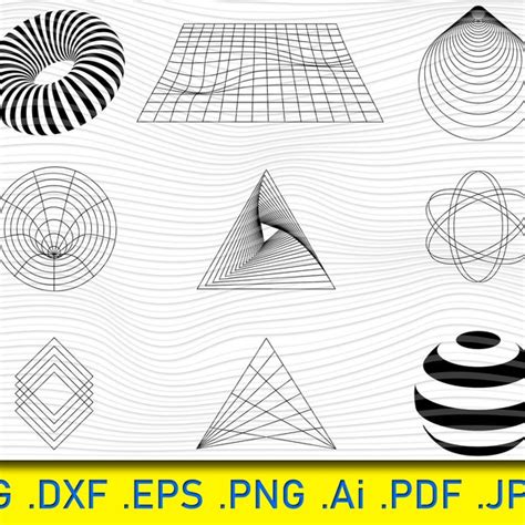 Futuristic Vector Svg Etsy
