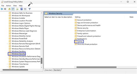 Addremove Windows Security Icon In Windows 11