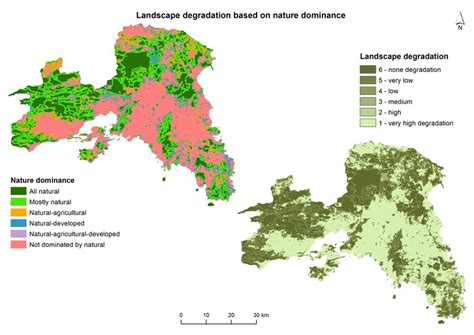 map of landscape degradation based on nature dominance download