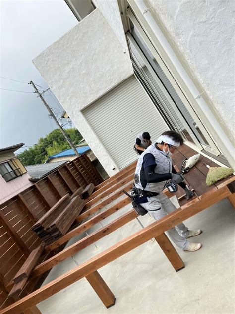 田辺市で新築注文住宅、一戸建て、リフォーム、リノベーションをお考えなら【a Style株式会社】ウッドデッキ 様々なパターンの施工案件例を