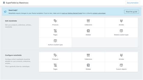 Maestrooo Superfields Show Custom Information On Your Pages By