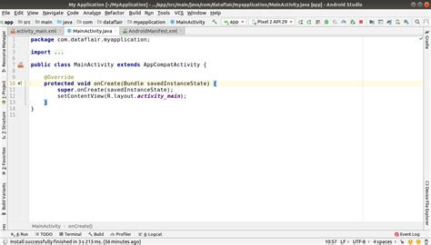 How To Create Your First Android App In Easy Steps Dataflair