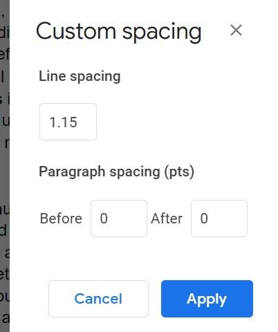 How To Change Letter And Line Spacing In Google Docs