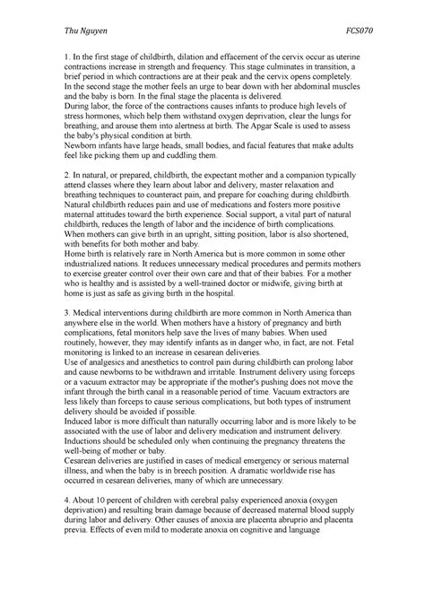 Thunguyen Fcs070 Assignment 4 Thu Nguyen Fcs In The First Stage Of