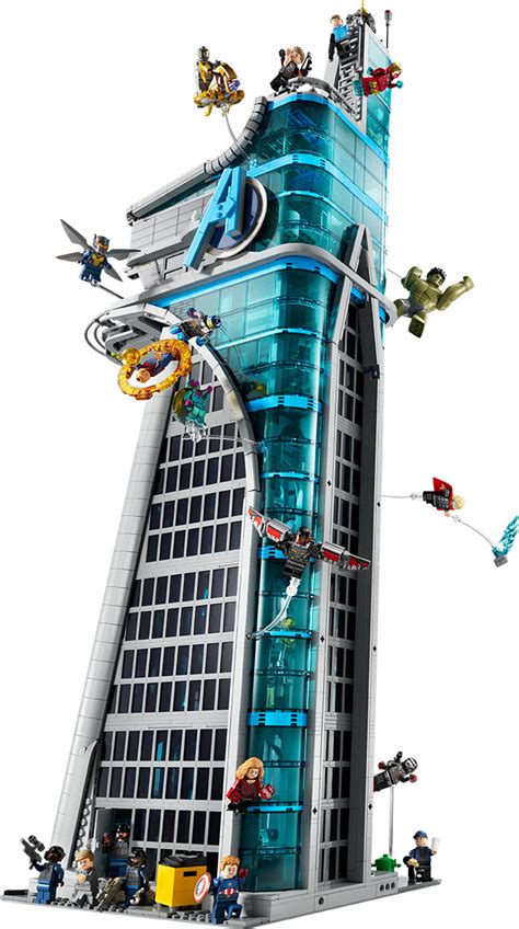 Brickfinder LEGO Marvel Avengers Tower 7626903