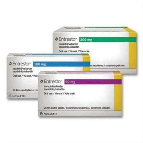 Entresto Sacubitril Valsartan Tablets 50mg 100mg 200mg At