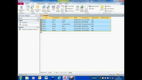 Using Expressions In An Append Query In Access 2010 Youtube