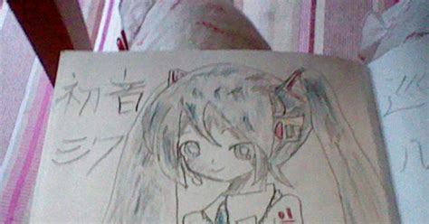 初音ミク 初音ミク書いてみたよん（a） グミミクのイラスト Pixiv