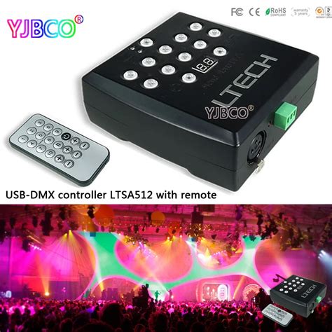 Led Controller Ltsa512 Usb Dmx Master Controllerdc5v Usb Power Input