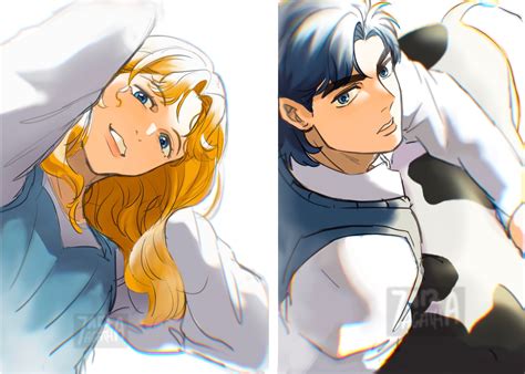 Jonathan Joestar Erina Pendleton And Danny Jojo No Kimyou Na Bouken